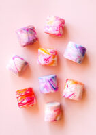 DIY Marbled Store-Bought Marshmallows | Handmade Charlotte