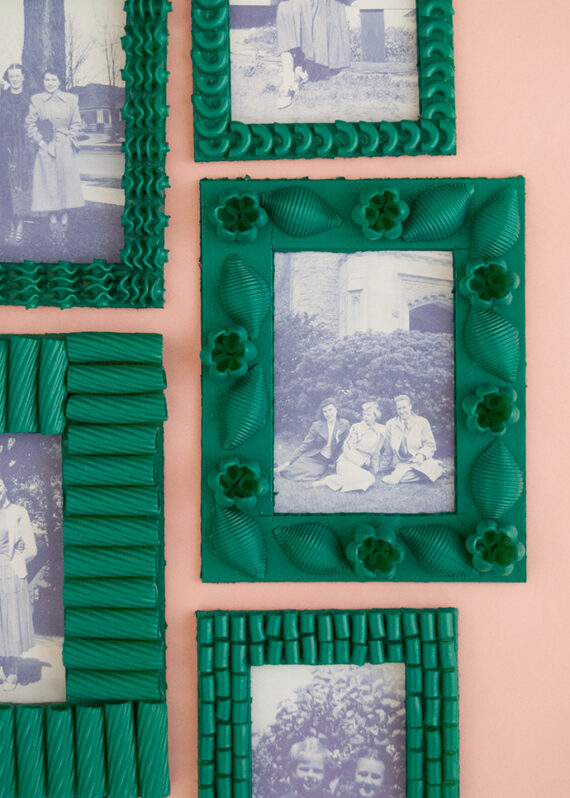 Painted Pasta Frames | Handmade Charlotte