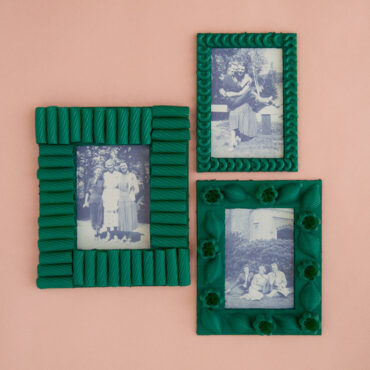 Painted Pasta Frames | Handmade Charlotte