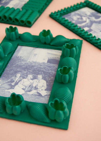 Painted Pasta Frames | Handmade Charlotte