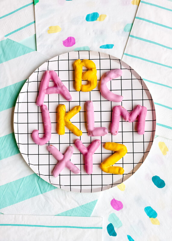 Candy Pretzel Alphabet | Handmade Charlotte