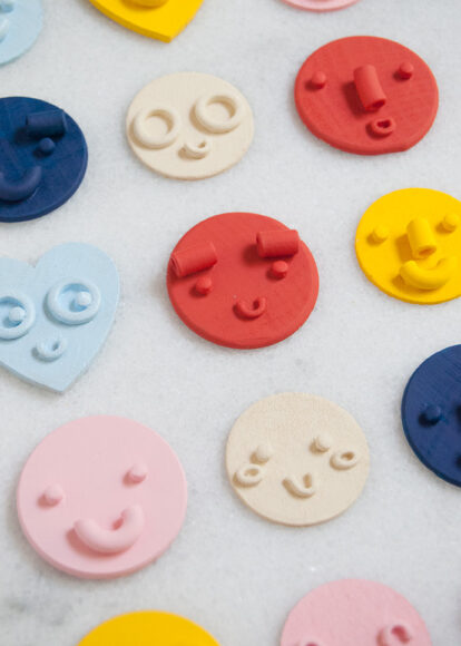 Pasta Faces | Handmade Charlotte