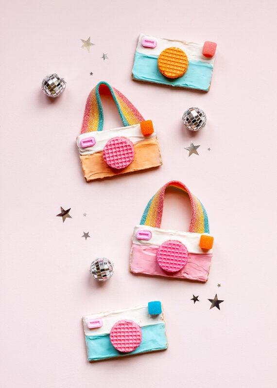 Edible Camera Treats | Handmade Charlotte