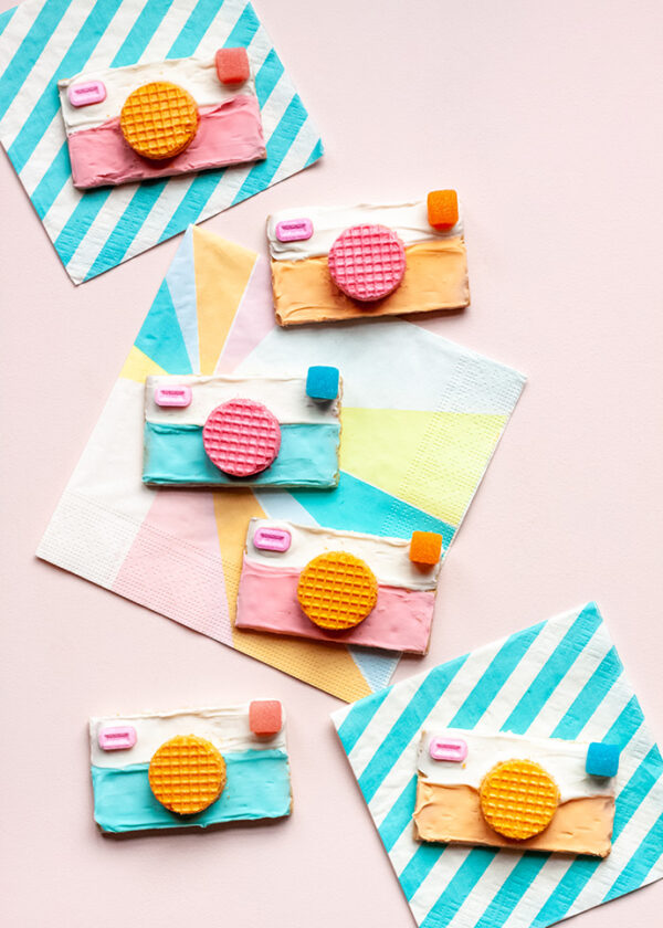 Edible Camera Treats | Handmade Charlotte