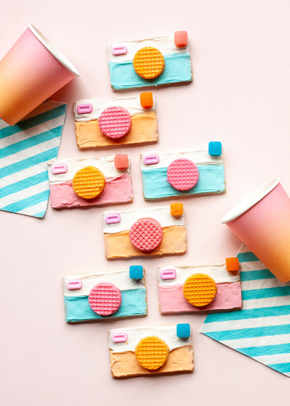Edible Camera Treats | Handmade Charlotte