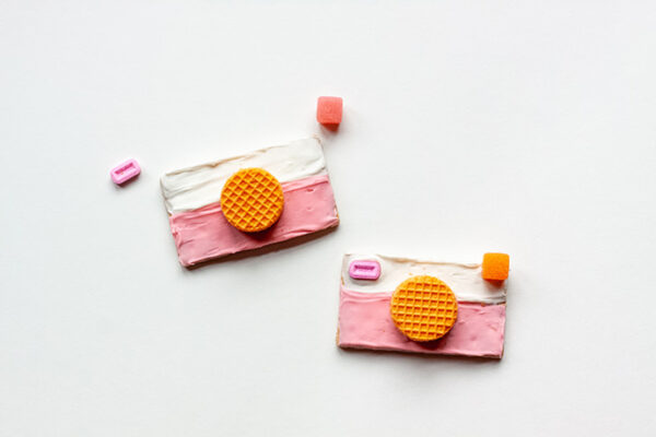 Edible Camera Treats | Handmade Charlotte