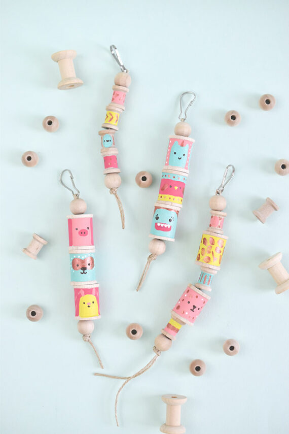 DIY Backpack Charms for Back-to-School | Handmade Charlotte
