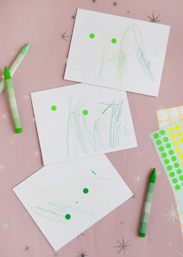 Halloween Toddler Activity: Scribble Monsters | Handmade Charlotte