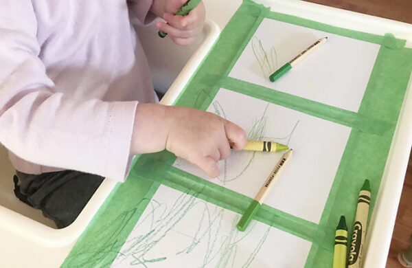 Halloween Toddler Activity: Scribble Monsters | Handmade Charlotte