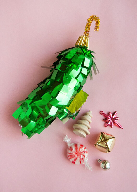 Christmas Pickle Ornament Piñatas | Handmade Charlotte
