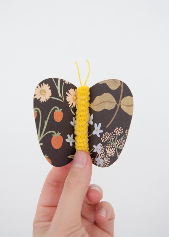 Scrap Paper Butterflies | Handmade Charlotte