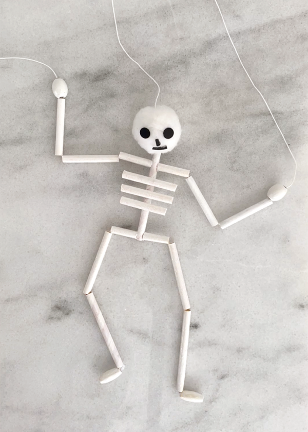 Dancing Skeleton Puppet | Handmade Charlotte